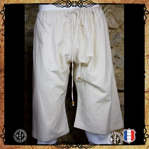 BRAIES COURTES / Ecru