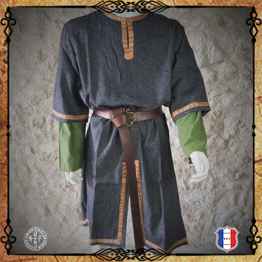 TABARD DEMI MANCHE Coton chevron galon